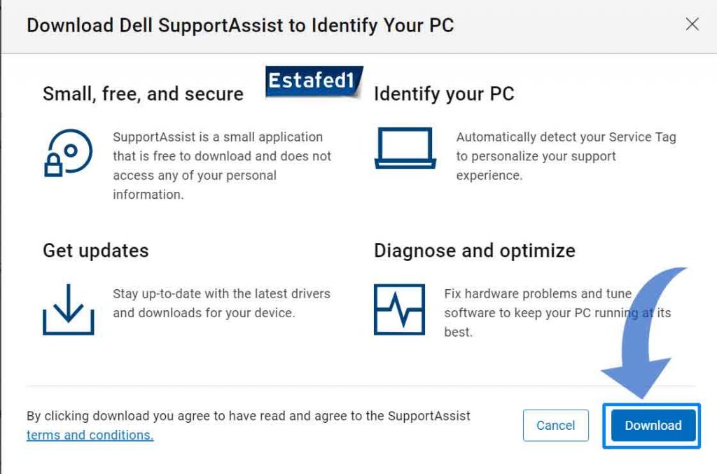 تحميل وتثبيت جميع التعريفات الأصلية لأجهزة ديل dell من الموقع الرسمي – estafed1