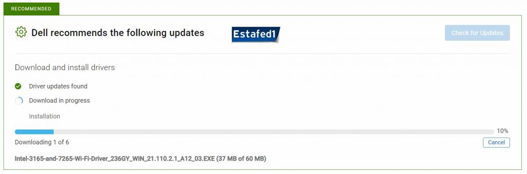 تحميل وتثبيت جميع التعريفات الأصلية لأجهزة ديل dell من الموقع الرسمي – estafed1