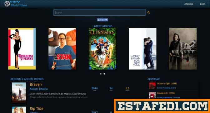 أفضل 15 موقع لتحميل ترجمة الافلام الاجنبية الى جميع لغات العالم – estafed1