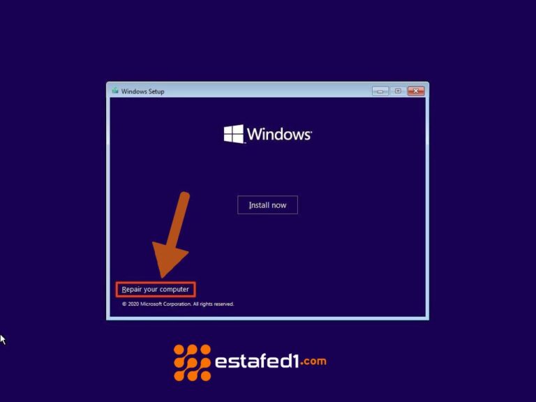 عمل نسخة احتياطية لويندوز 10 (شرح بالصور) – estafed1
