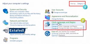 حل مشكلة اللغة العربية في ويندوز 10 - 7 - 8 – estafed1