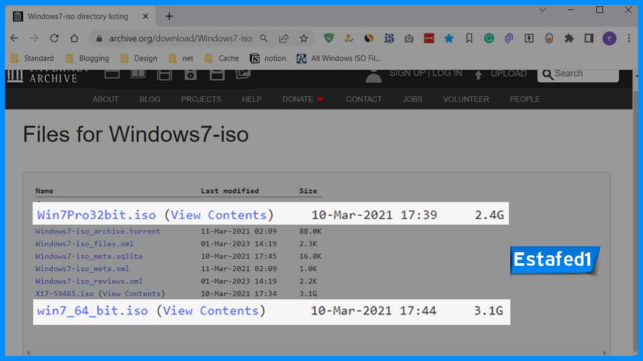 تحميل نسخ ويندوز مجانا 7 - 8.1 - 10 - 11 – estafed1