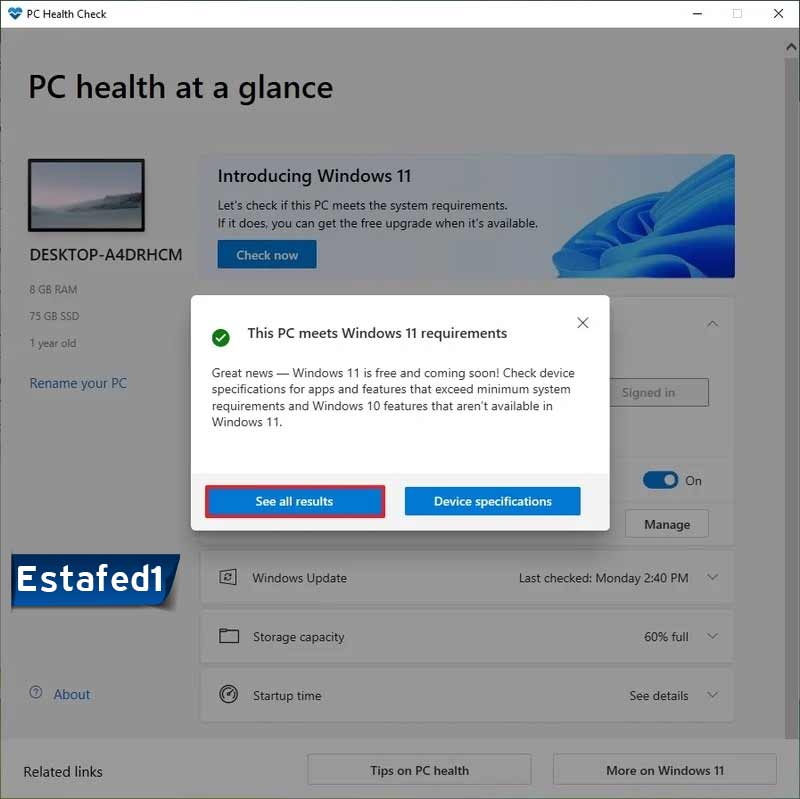 تثبيت ويندوز 11 (دليل تفصيلي) – estafed1